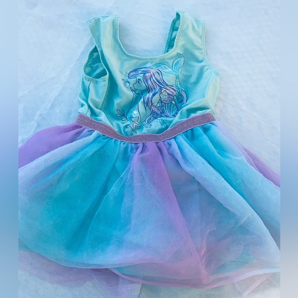 Disney | Swim | Disney Ariel Mermaid Swim Suit With Tutu Built In One ...